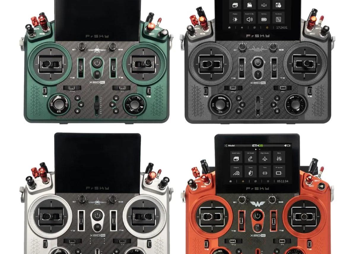 FrSky Ethos Tandem X18SE Transmitter Internal 900MHz/2.4GHz Dual-Band ...